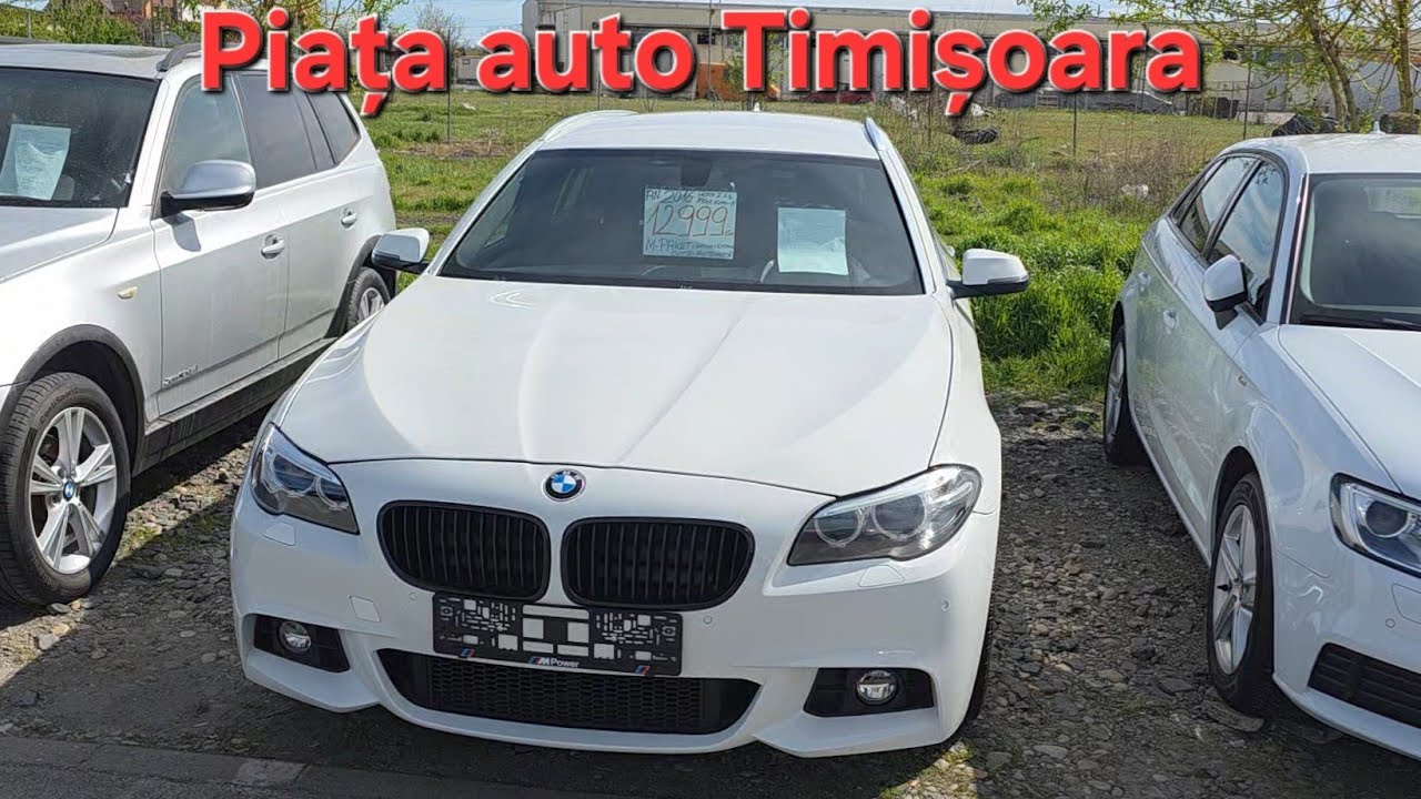 Piata auto Timisoara. Ce preturi au masinile? Aprilie 2025 - YouTube