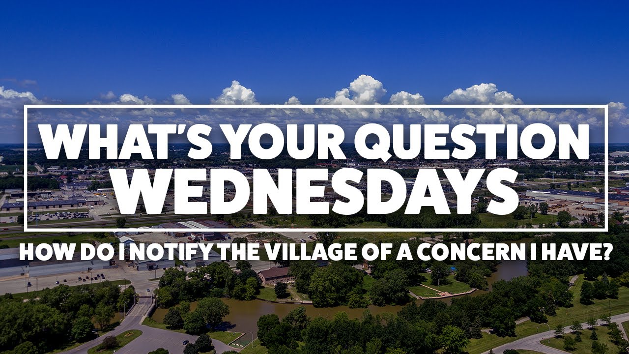 What's Your Question Wednesdays - Notify the Village - YouTube