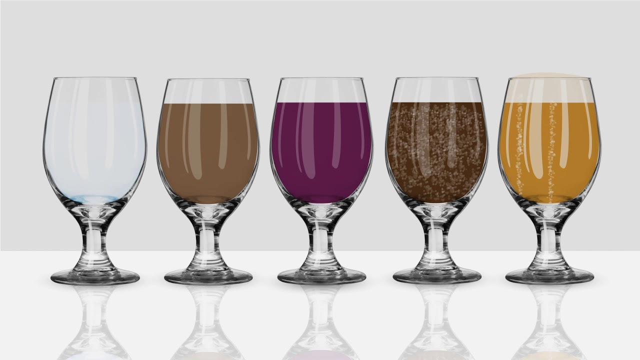 Libbey 3010 14-oz Perception One-Piece Banquet Goblet - YouTube