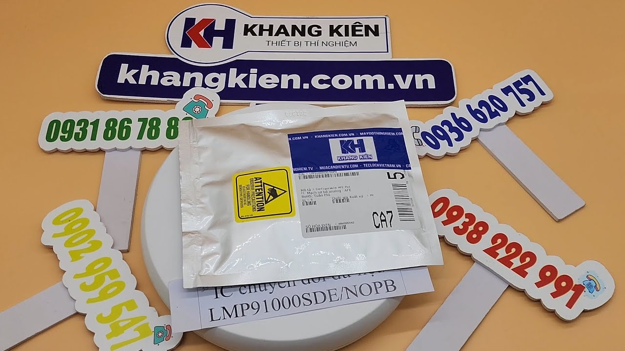IC chuyển đổi dữ liệu LMP91000SDE/NOPBAnalog Front End - AFE ...