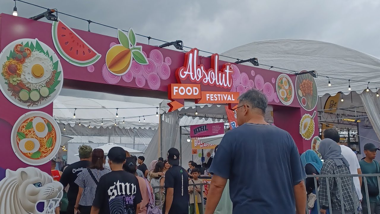 absolut food festival, Malaysian food fair - YouTube