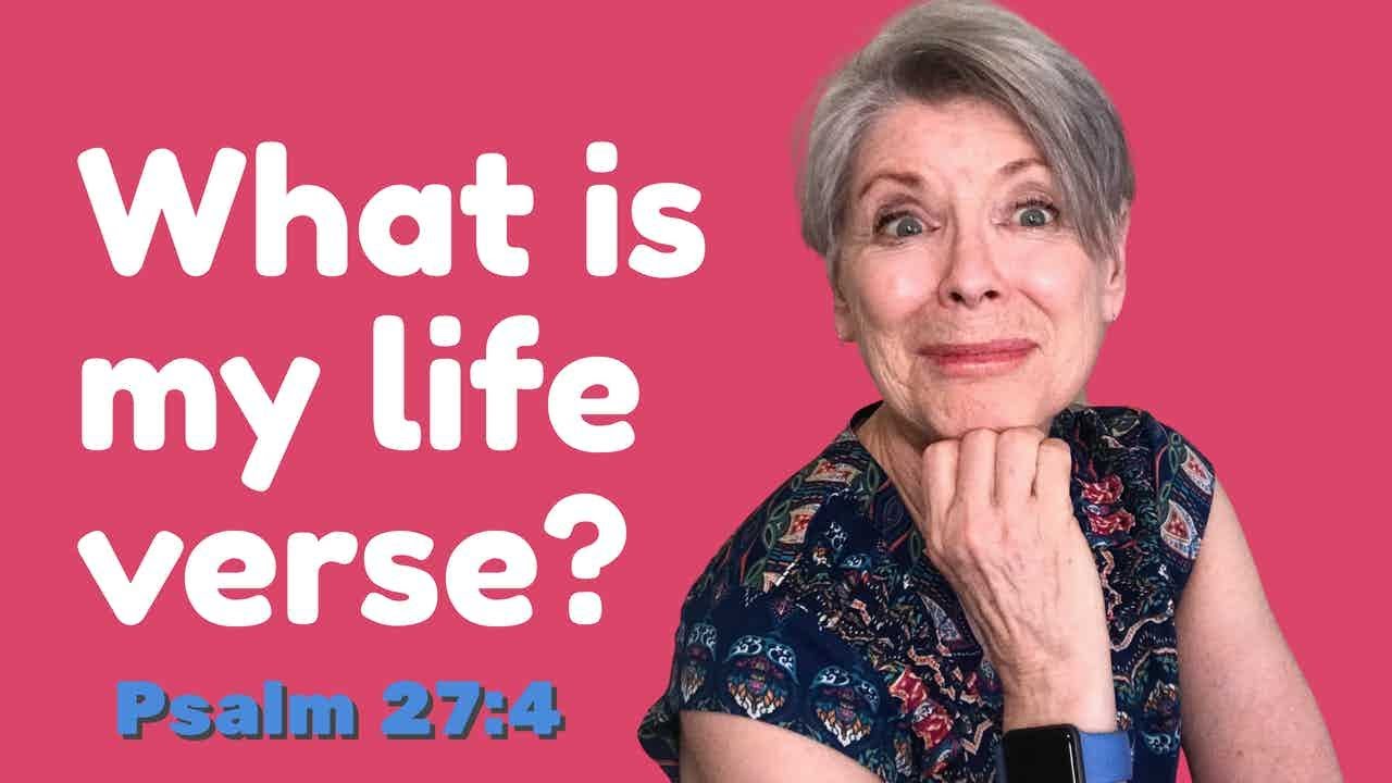 What is my life verse? - YouTube