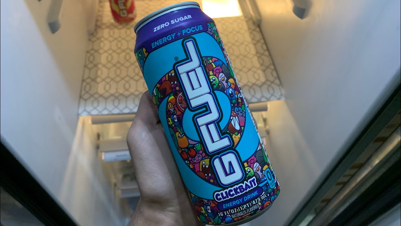 GFUEL Clickbait Can Flavor Review! - YouTube