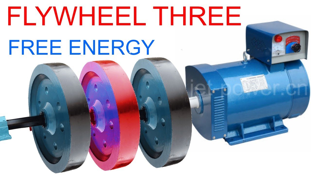 Flywheel Three Free Energy 30 Kva Generator बिना डीजल पेट्रोल के चलने ...
