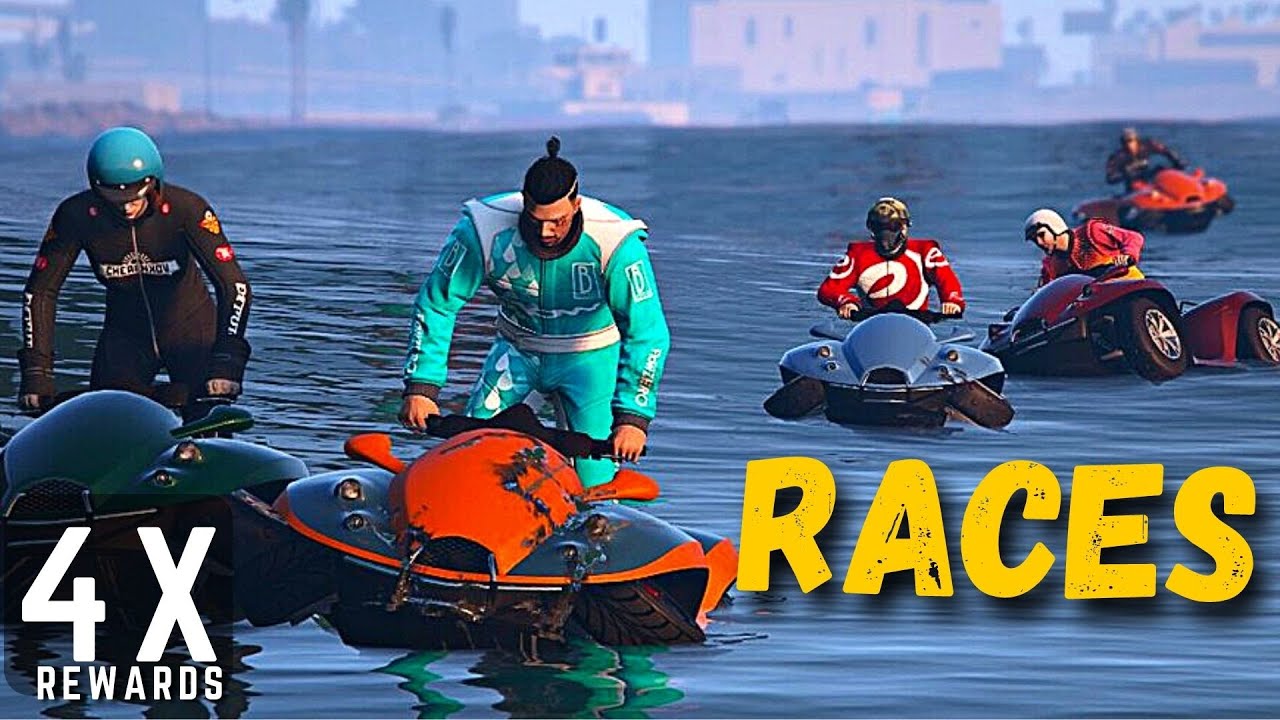 4X GTA$ and RP on Land Races and Special Vehicle Races - GTA Online ...