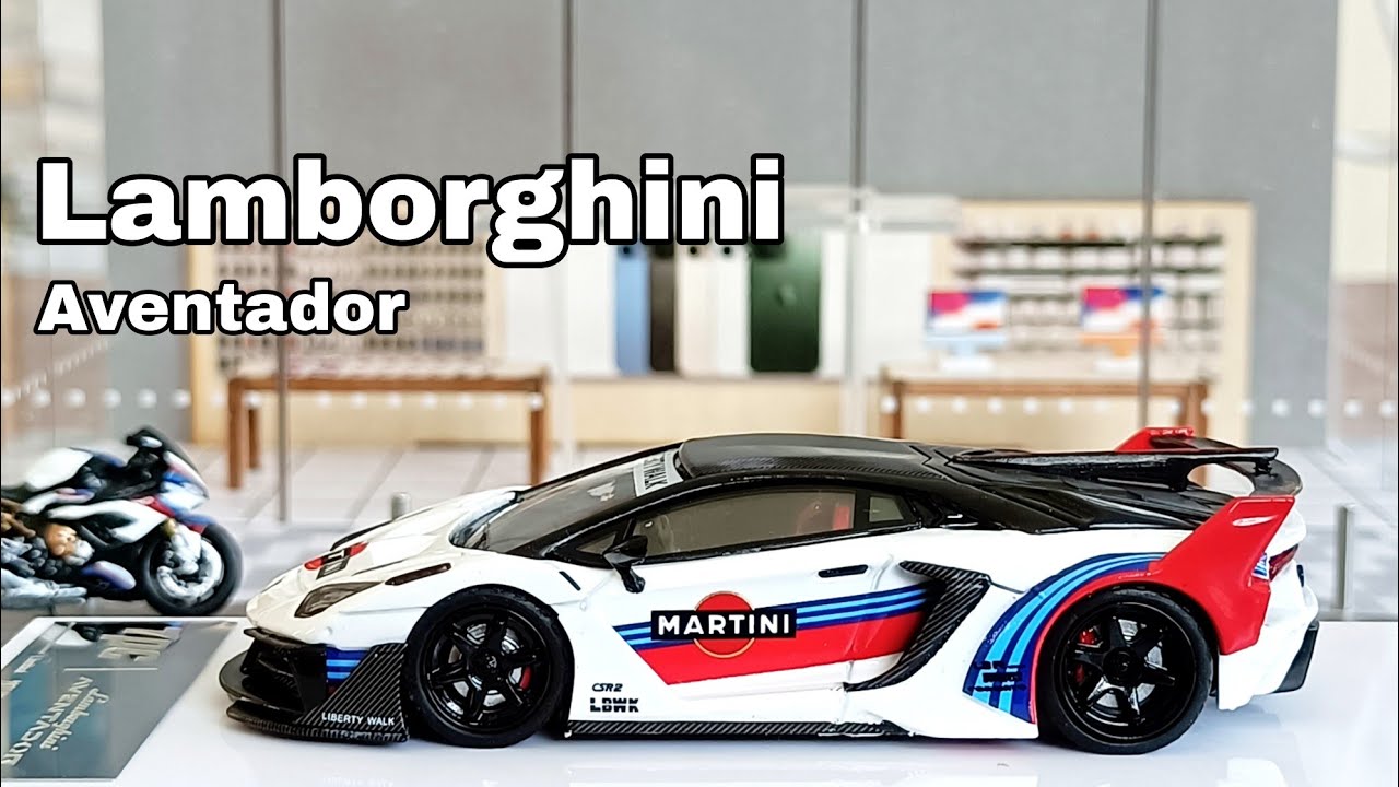 diecast cars - TPC Lamborghini Aventador - YouTube