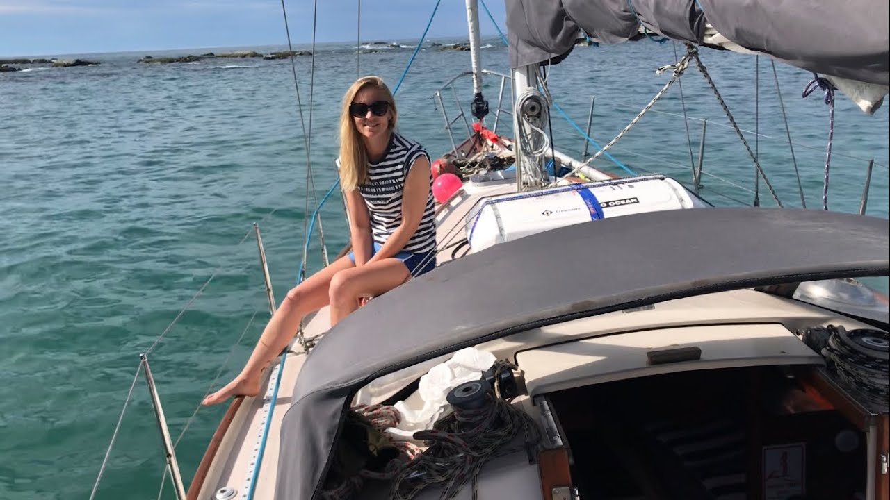 The journey to the start line. Only female skipper entered into Solo ...