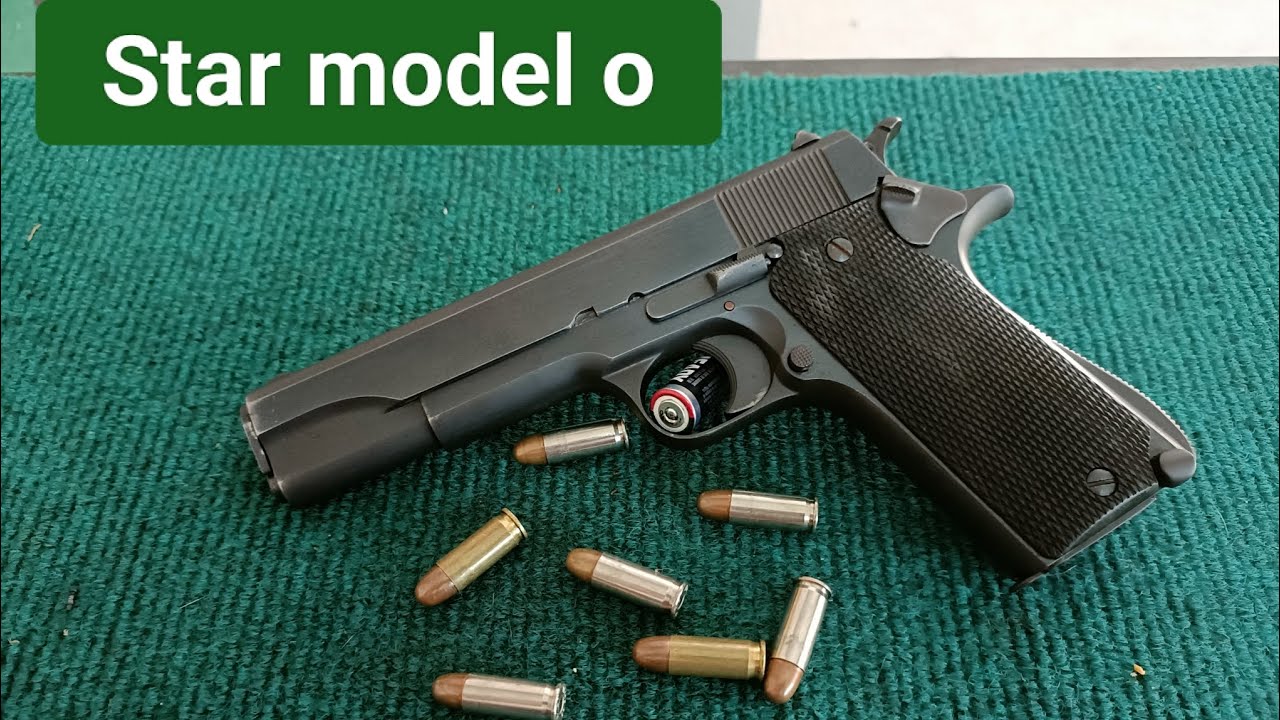 รีวิวปืนบ้านๆ Star model o ขนาด 38 super - YouTube