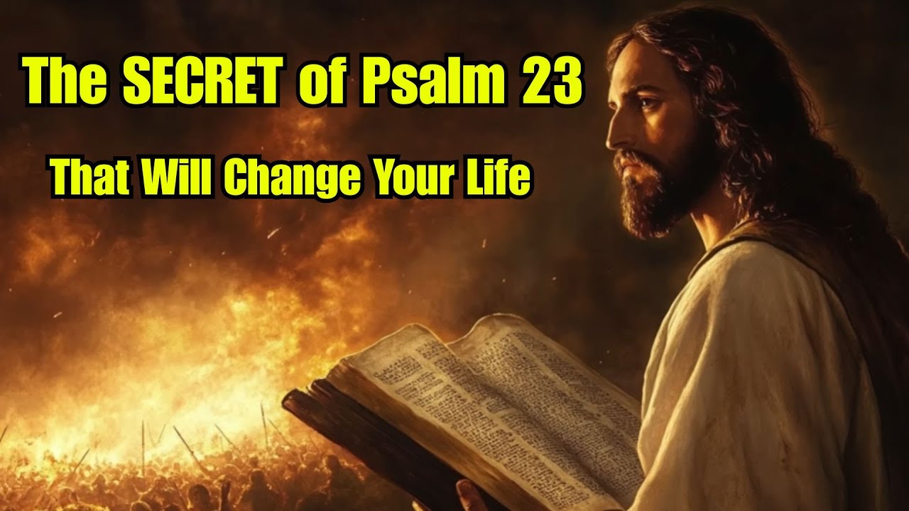 The secret of Psalm 23 will change your life forever | Most people need ...