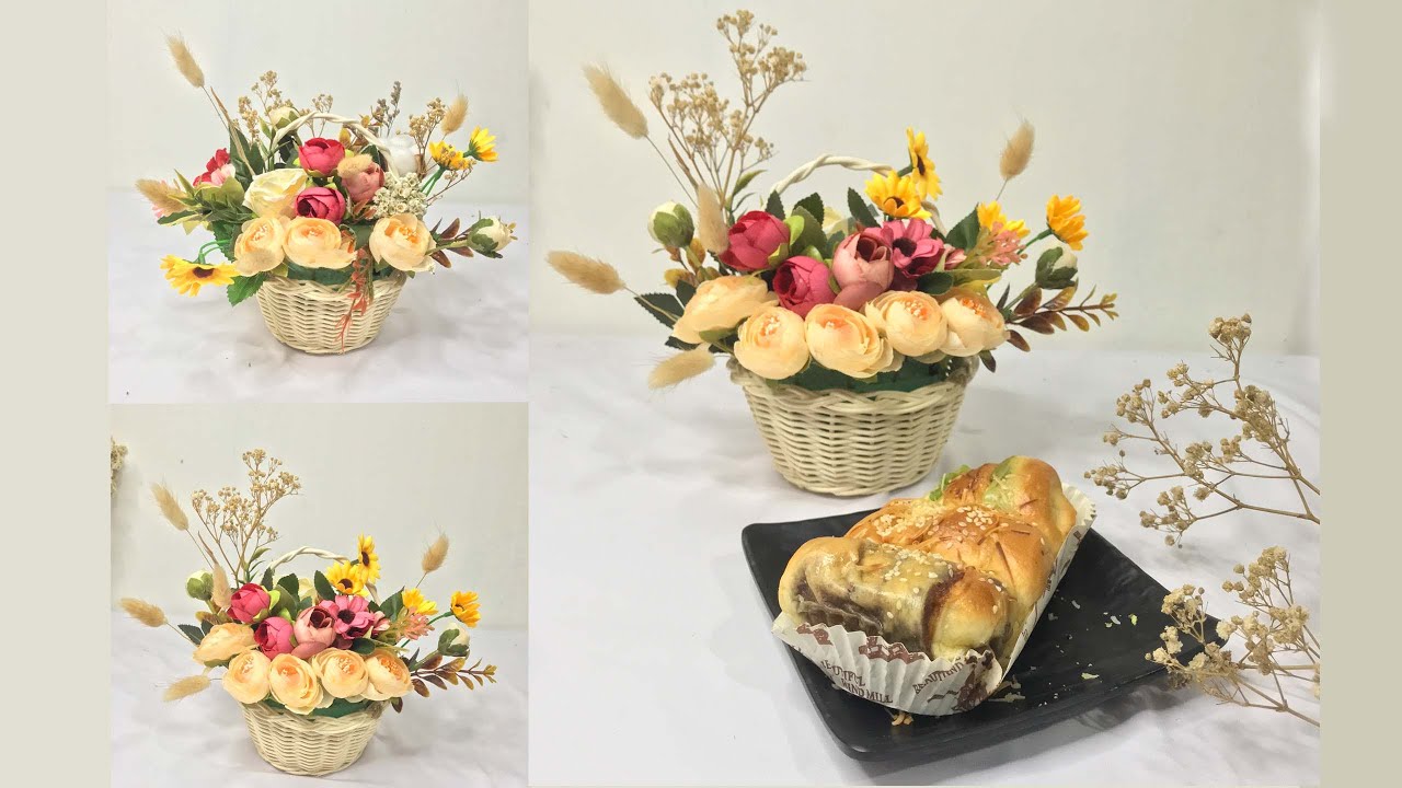 Merangkai Bunga di Keranjang Kecil bersamaku (ASMR) - YouTube