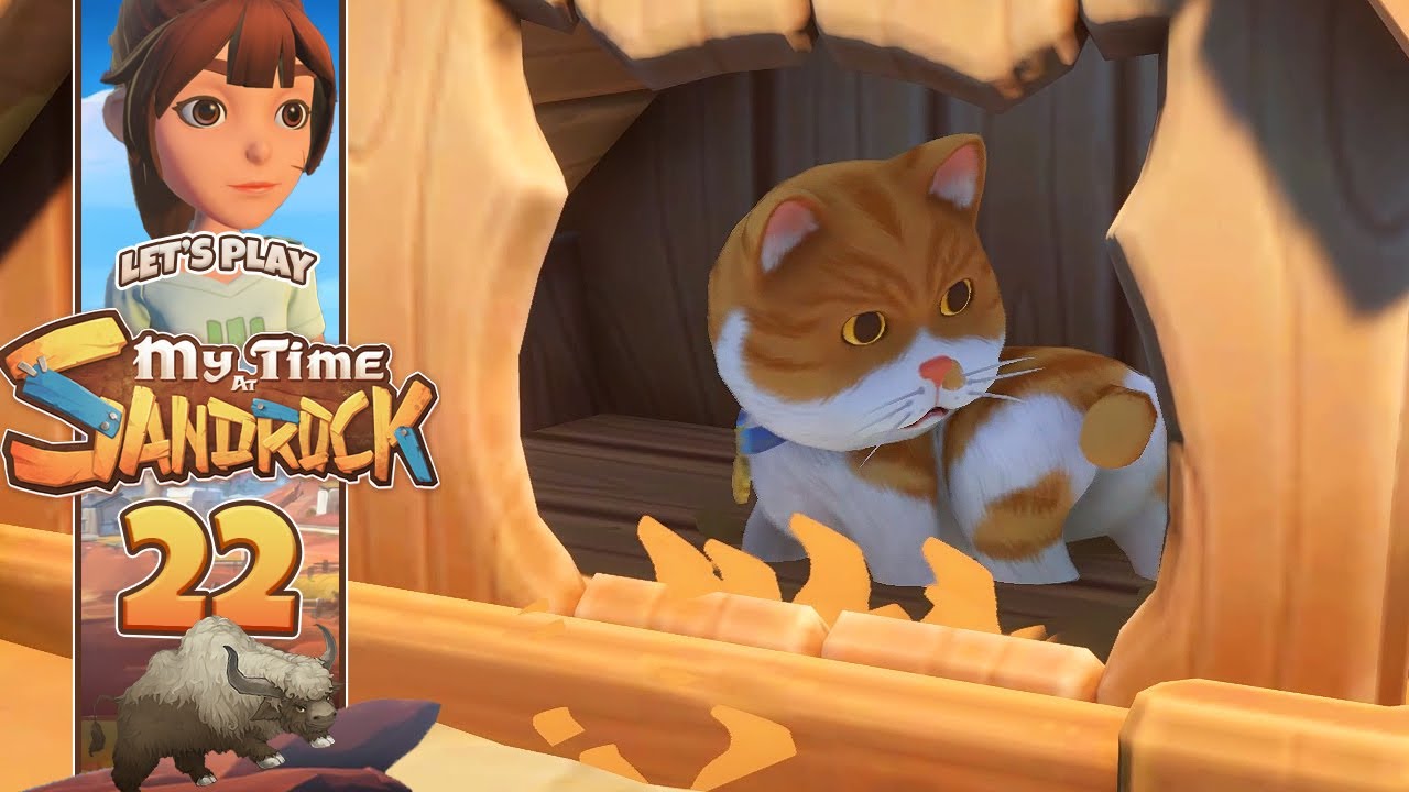 BANJO'S CAT HOUSE | My Time At Sandrock (Let's Play Part 22) - YouTube