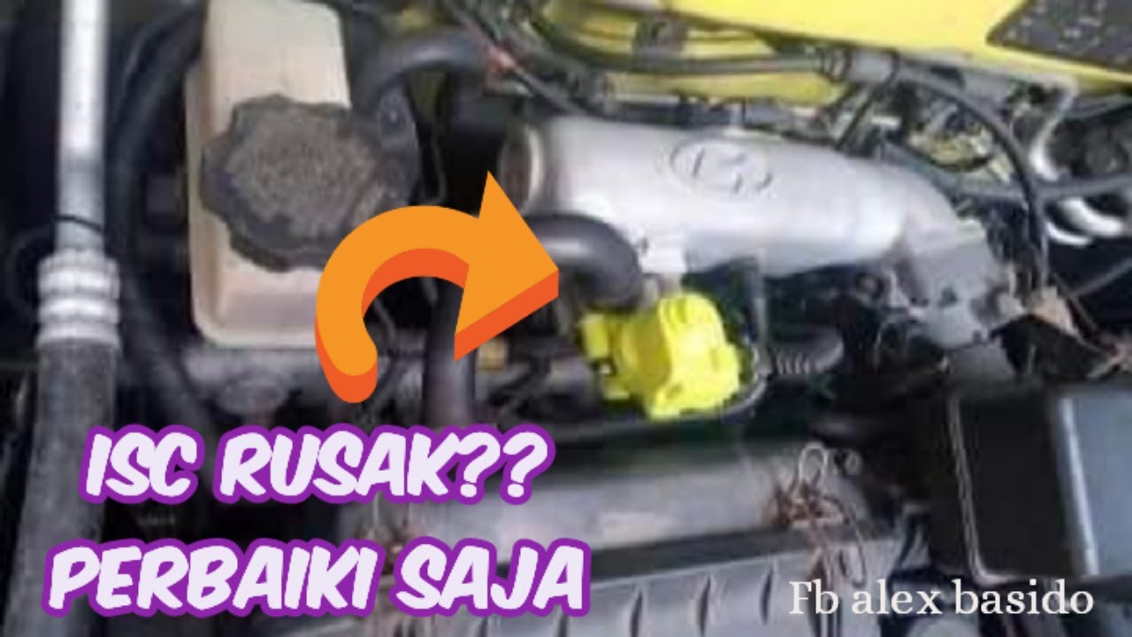 Cara memperbaiki ISC || cara membersihkan ISC hyundai atoz, kia visto ...