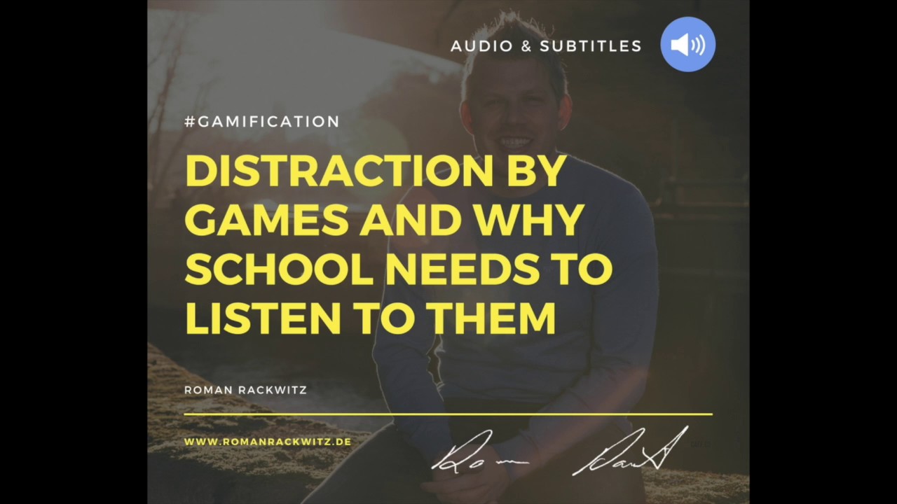 Distracted by games for the win of education - YouTube