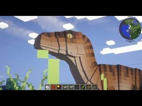 I made a VELOCIRAPTOR in minecraft - YouTube