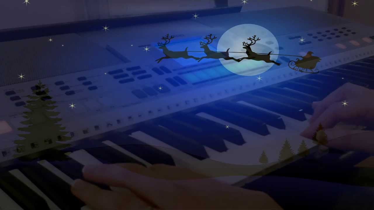 Rudolph the red nosed reindeer - Keyboard - YouTube