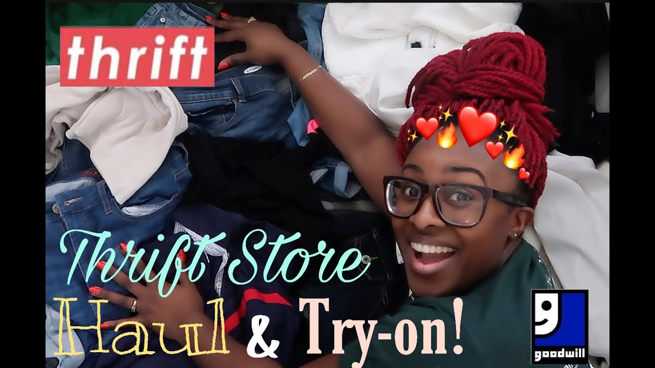 Thrift Store Haul| Try On! - YouTube