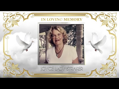 Funeral of Joyce Lady Straker
