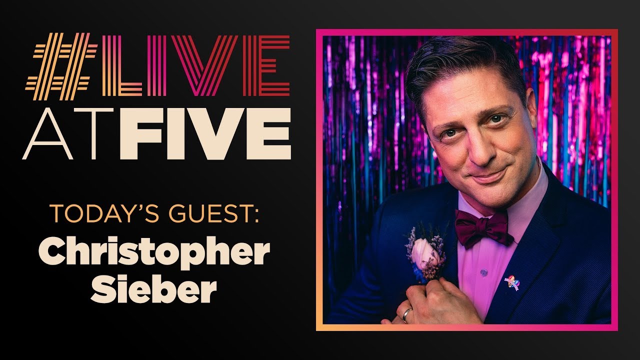 Broadway.com #LiveatFive with Christopher Sieber of THE PROM - YouTube