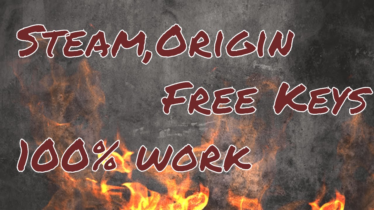 How to | Get free Game Key | Origin,Steam | - YouTube
