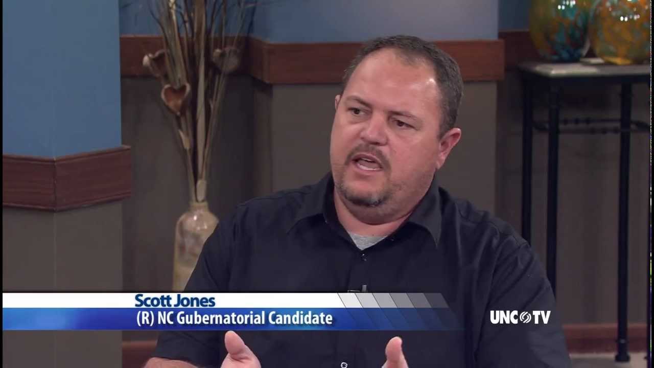 Scott Jones - NC Governor Candidate(GOP) Interview - UNC-TV's North ...