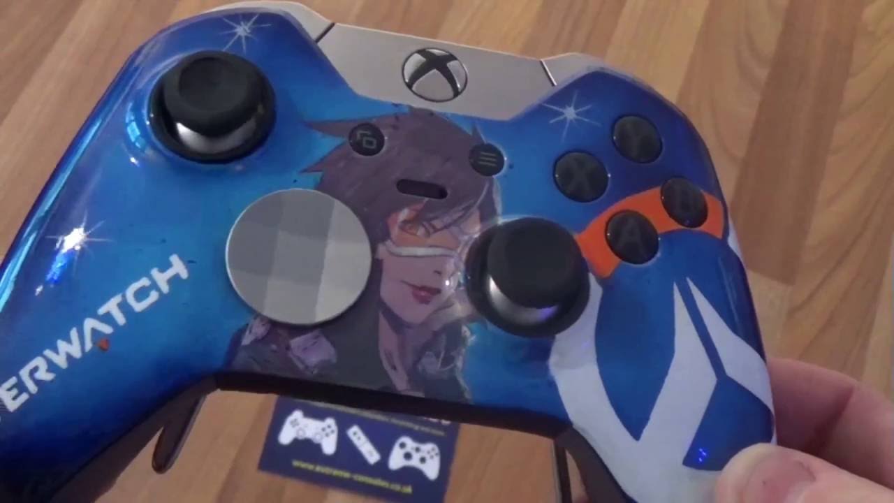 Overwatch Xbox One Elite Controller by Extreme Consoles - YouTube