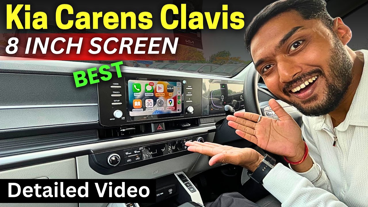 New 2025 Kia Carens Clavis😍8 Inch Infotainment System🔥Full Detailed ...