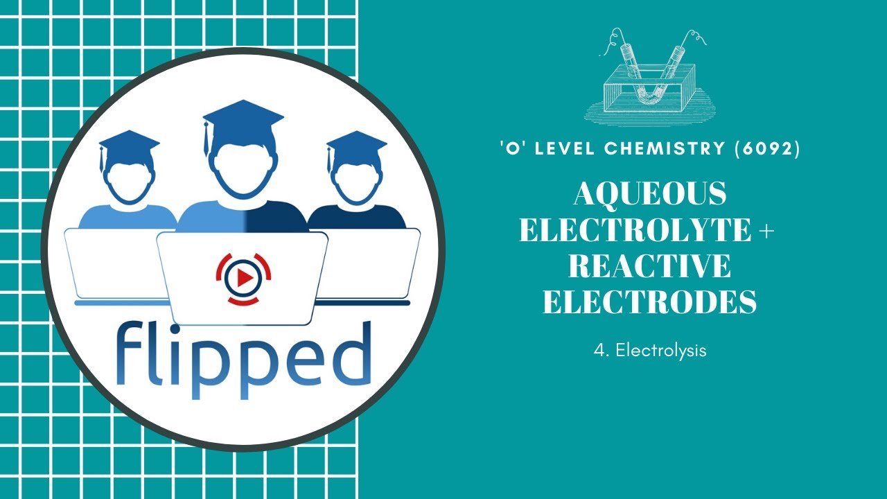 'O' Level Chemistry - Aqueous Electrolyte + Reactive Electrodes ...