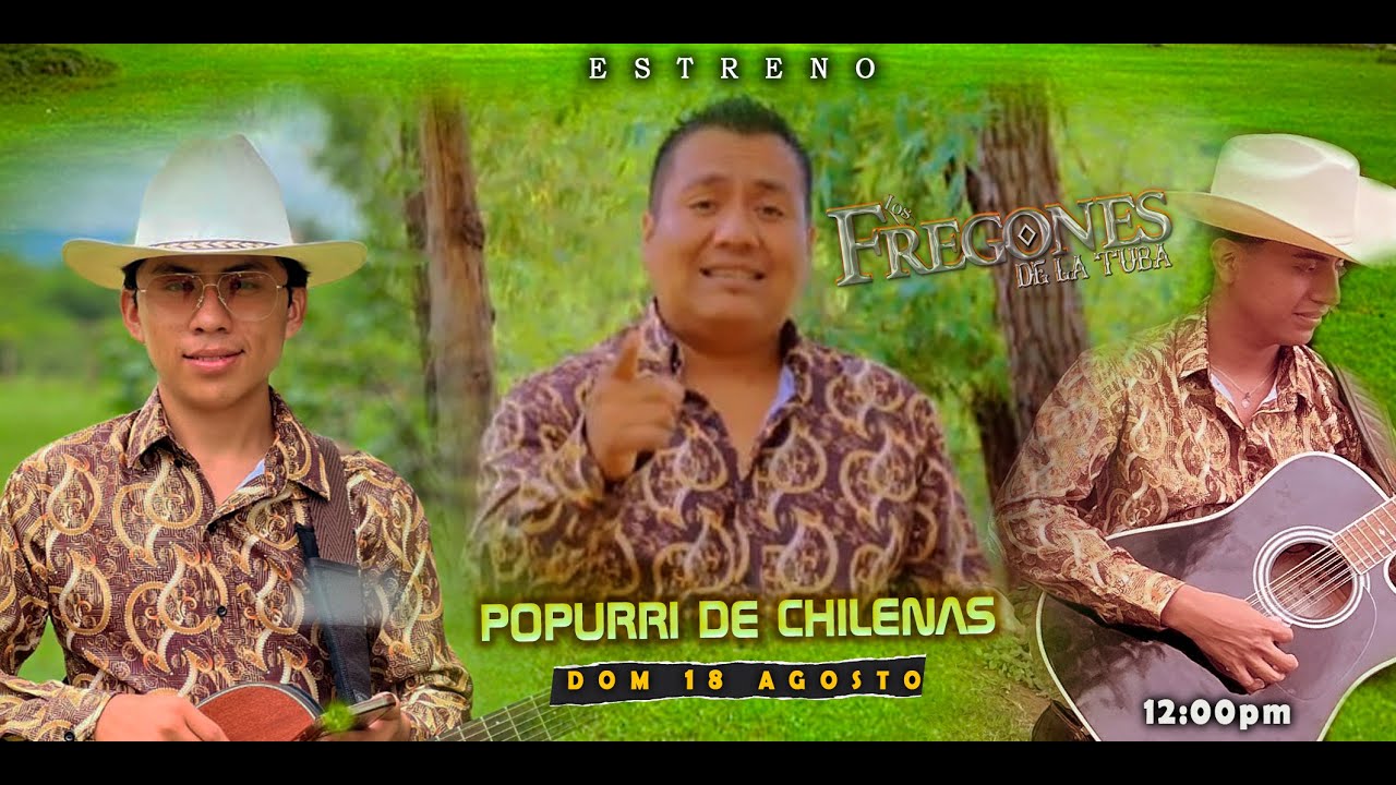 LOS FREGONES DE LA TUBA POPURRI DE CHILENAS 2 (2024 TLAPA GRO.) - YouTube