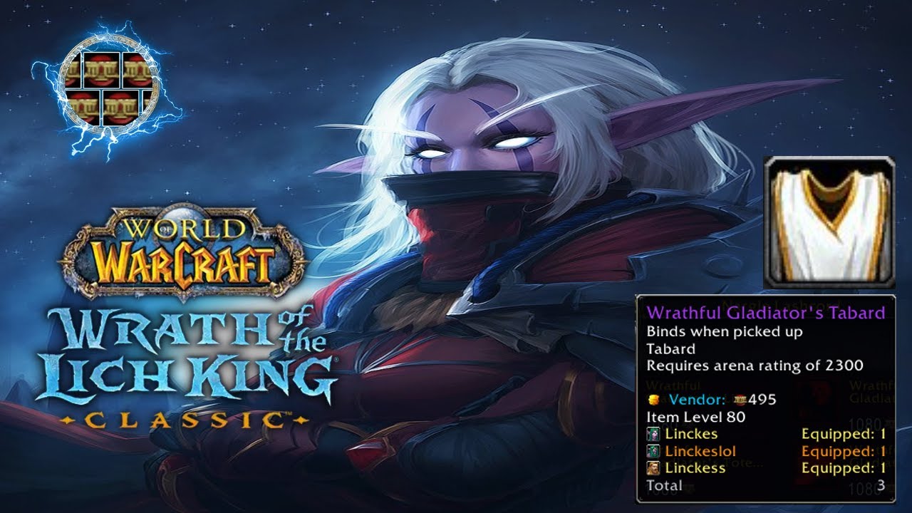 2.3K Mutilate Rogue Wrathful Tabard Push on Alt rogue with no PVE Gear ...