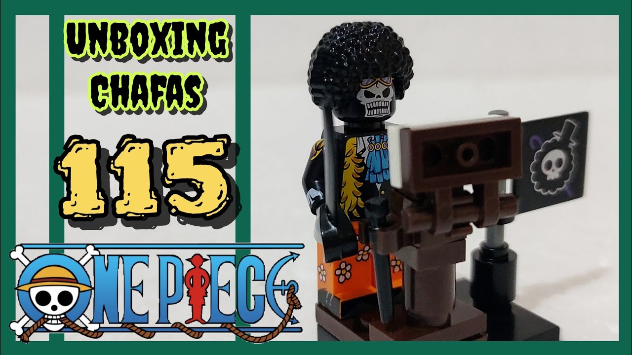 Unboxing 115 • Brook "Soul King" de One Piece tipo Lego - YouTube