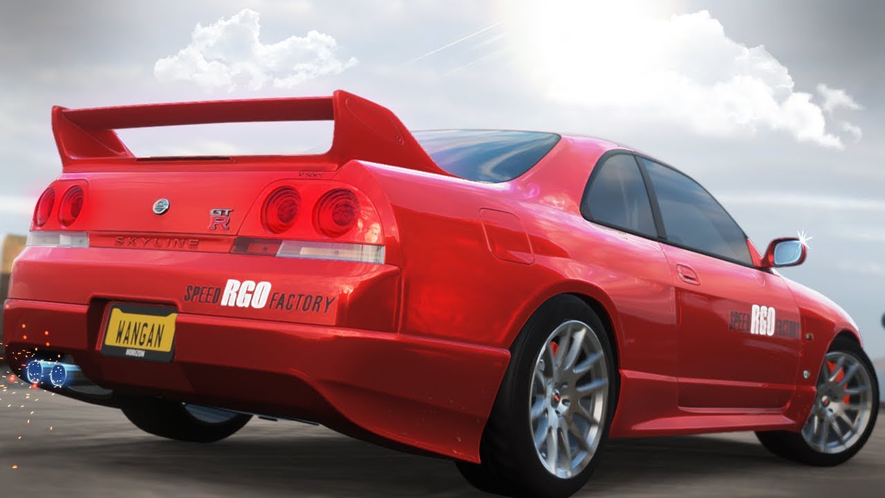Driving The Speed Factory RGO Demo Skyline R33 From Wangan Midnight ...
