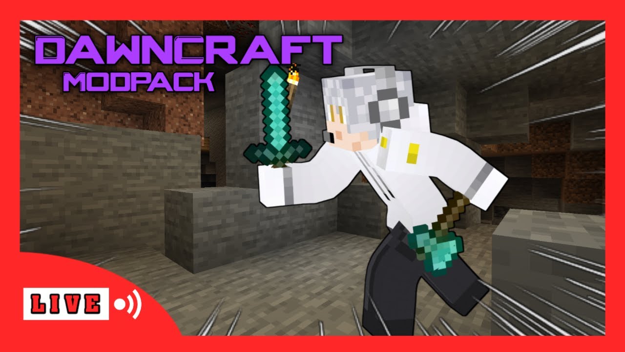 [ Minecraft ] Main Survival Modpack Sendiri - LIVE - YouTube