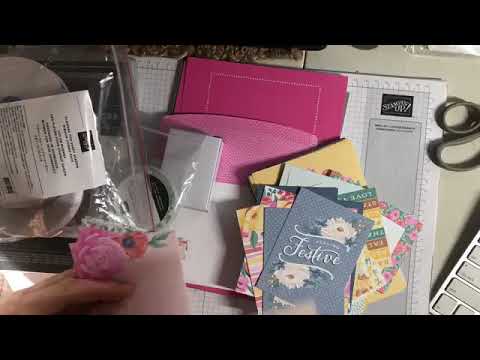 Stamping Up with Kylie B, Flowers for Every Season Suite and Samples