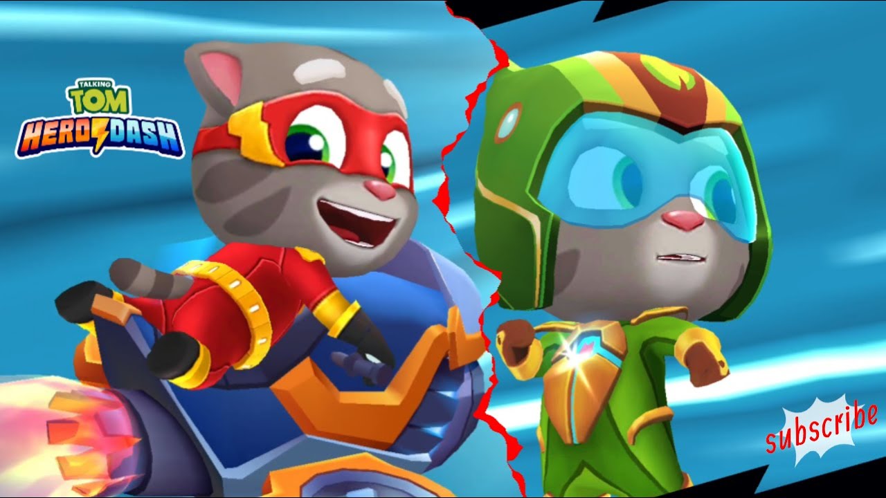 Talking Tom Hero Dash Game - Super Tom Vs Planet Power Tom Android ...