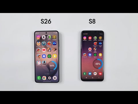 Samsung S26 vs Samsung S8 - Speed Test!