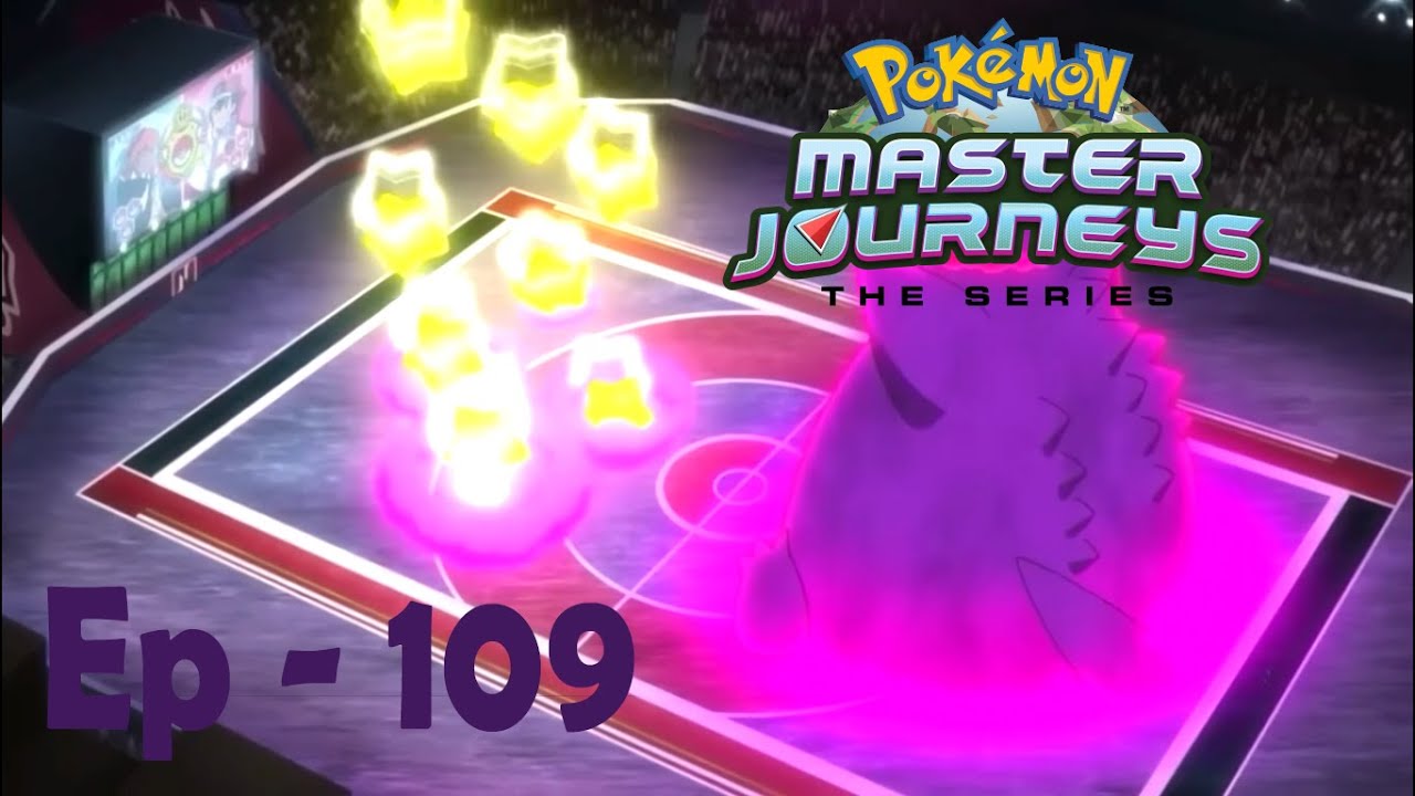 Gengar vs Flygon ( Ultra class battle )| Pokémon M.Journeys| Ash vs ...