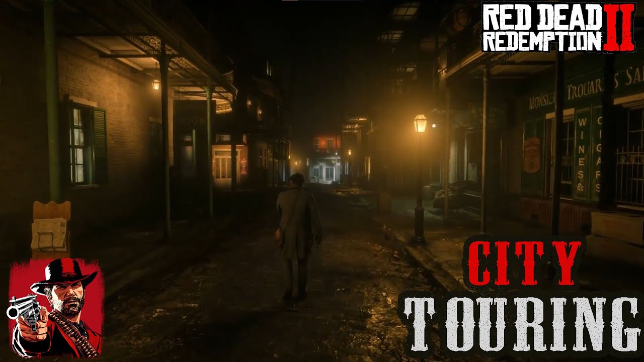RED DEAD REDEMTION 2 | CITY TOURING | GET YOUR COFFEE AND JUST WATCH ☕☕ ...