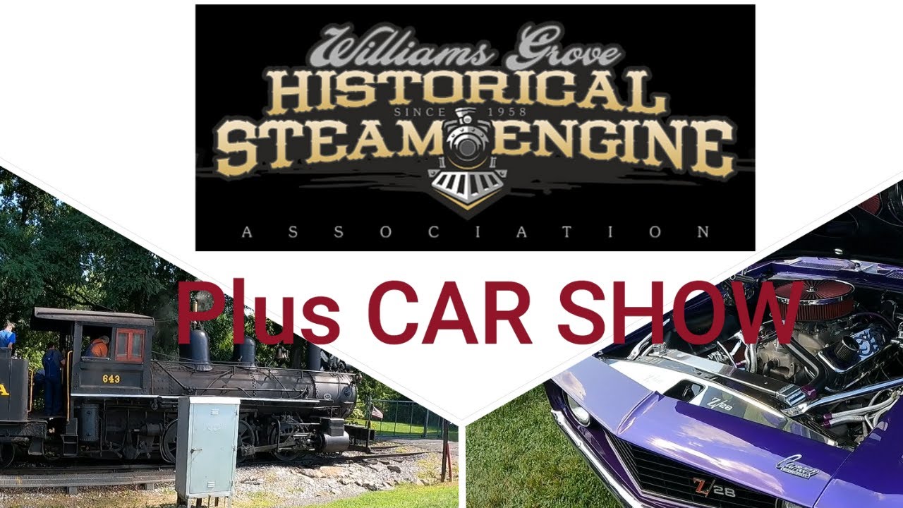 Car and Truck Show and Historical Steam Engine Show - YouTube