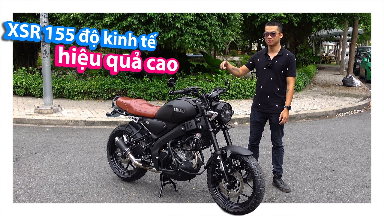 Review xe có sao nói vậy Yamaha XSR 155 độ ít nhưng hiệu quả cao - YouTube