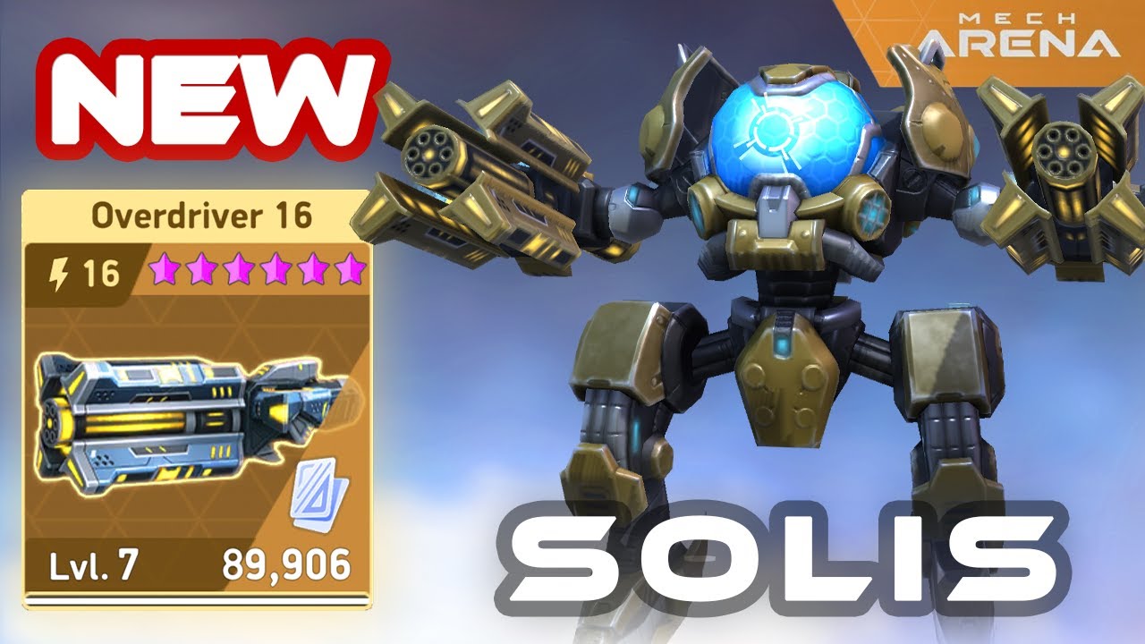 NEW Overdriver 16 - The Best Of Its Kind? | Mech Arena - YouTube