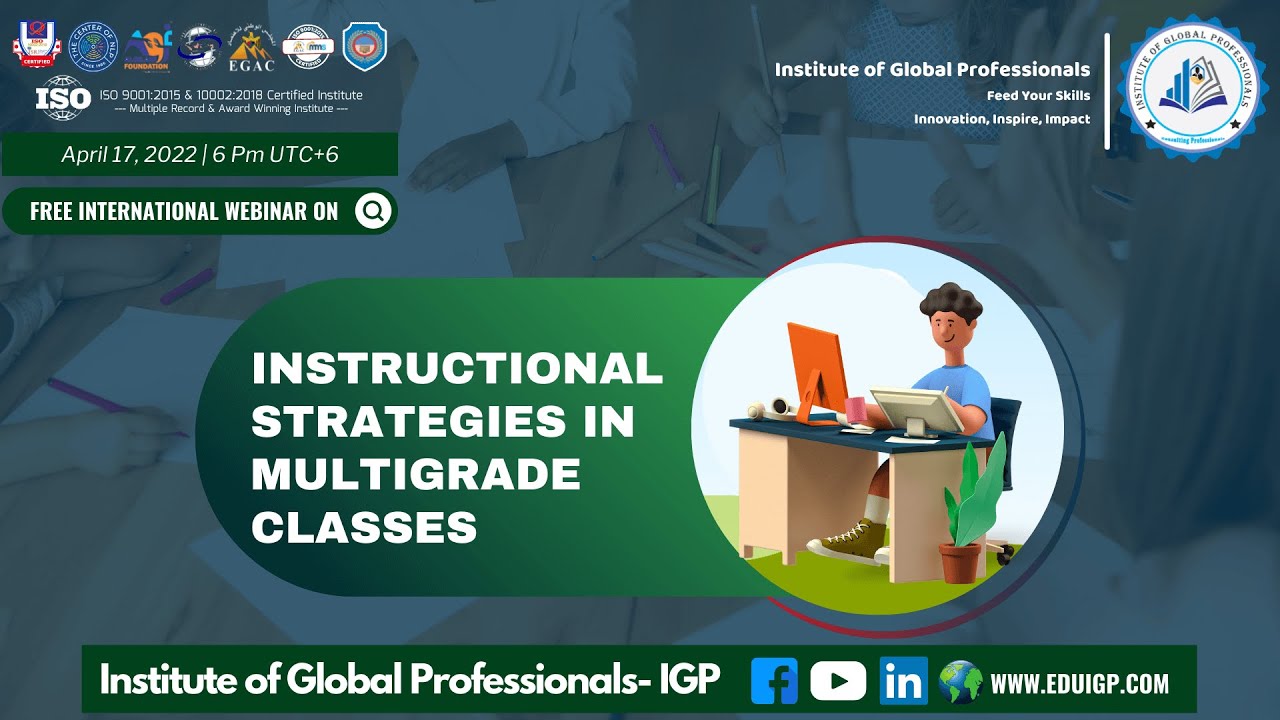 Instructional Strategies in Multigrade Classes - YouTube