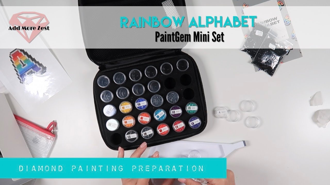 Diamond Painting Preparation Long Term Project | PaintGem Mini Kit ...