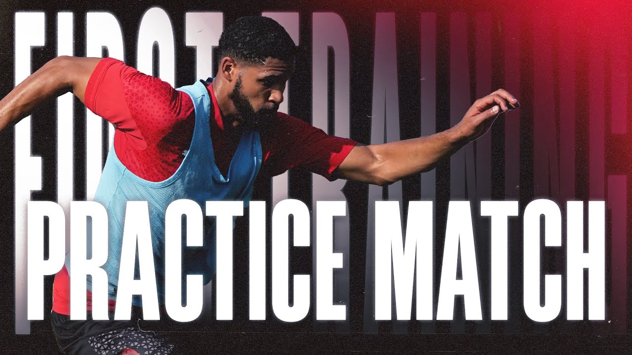 Practice Match Highlights | Preseason Day 1 at Milanello - YouTube