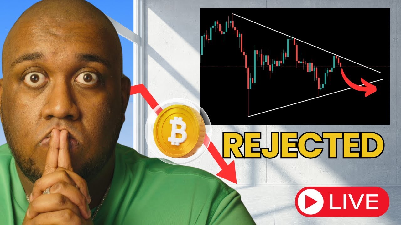 🔴 Bitcoin Holders... Bitcoin Gets Rejected and Donald Trump ...