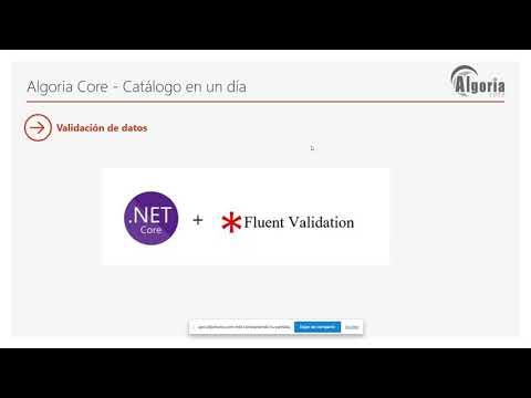 12 Validación de datos con Fluent Validation - Catálogo ASP.Net Core y SPA Angular en un día ...