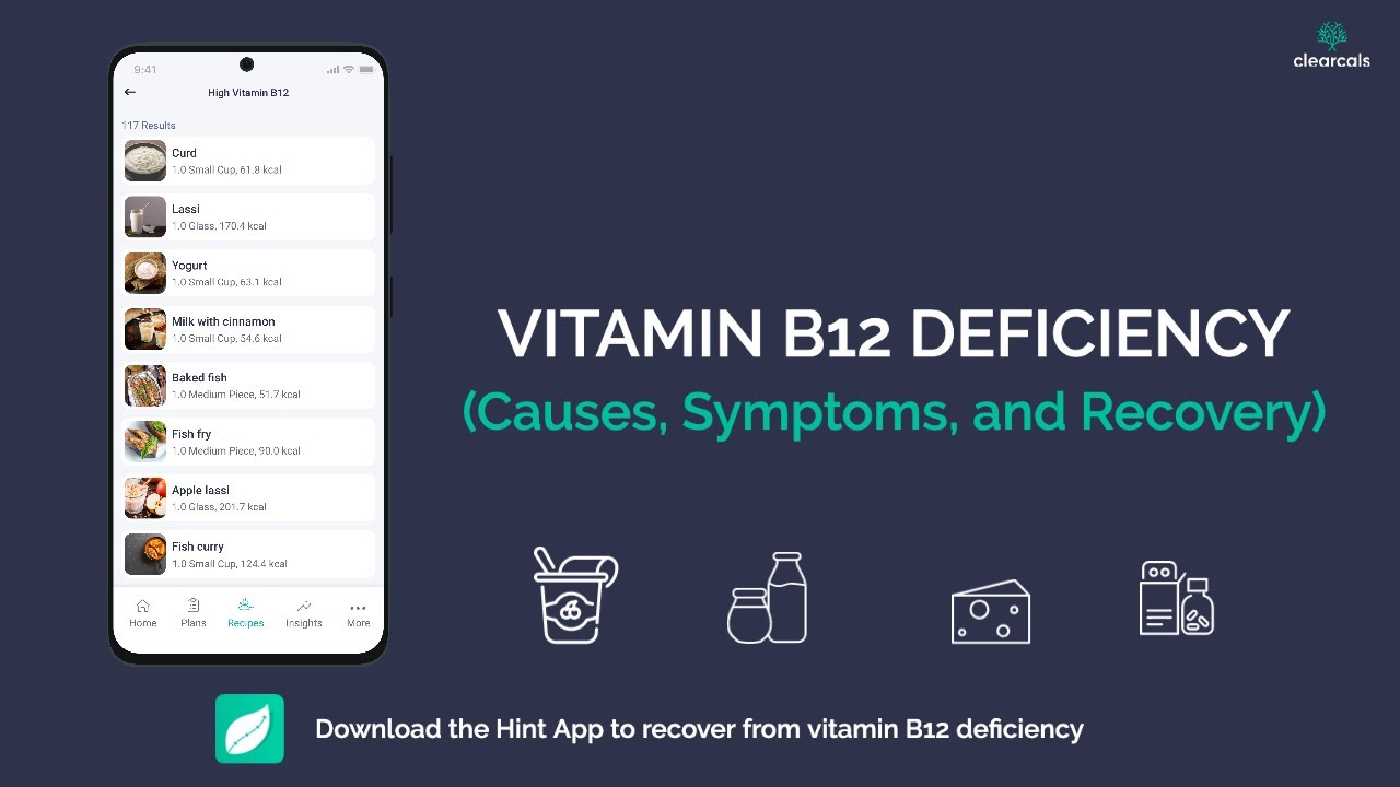 Vitamin B12 Deficiency Causes, Symptoms and Recovery - YouTube