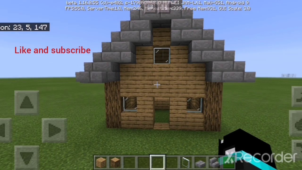 Easy house build #1 - YouTube