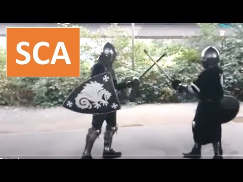 My first SCA experience / SCA training in Germany - YouTube