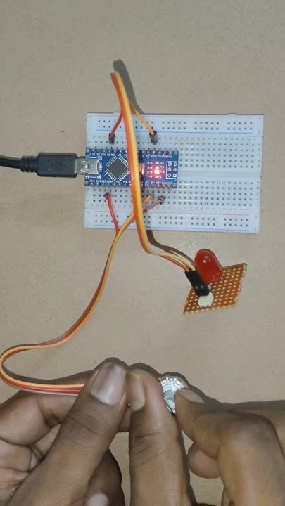 Diy Led Brightness Controlling Using Pot With Arduino Shorts Diy