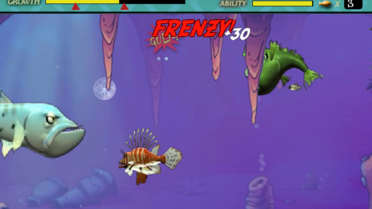 Feeding Frenzy #11 Fish Soup 🎮 James Games - YouTube